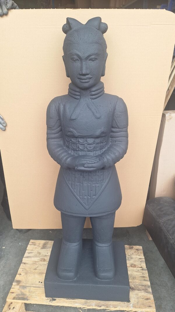Chinese warrior statue 120cm | Eliassen