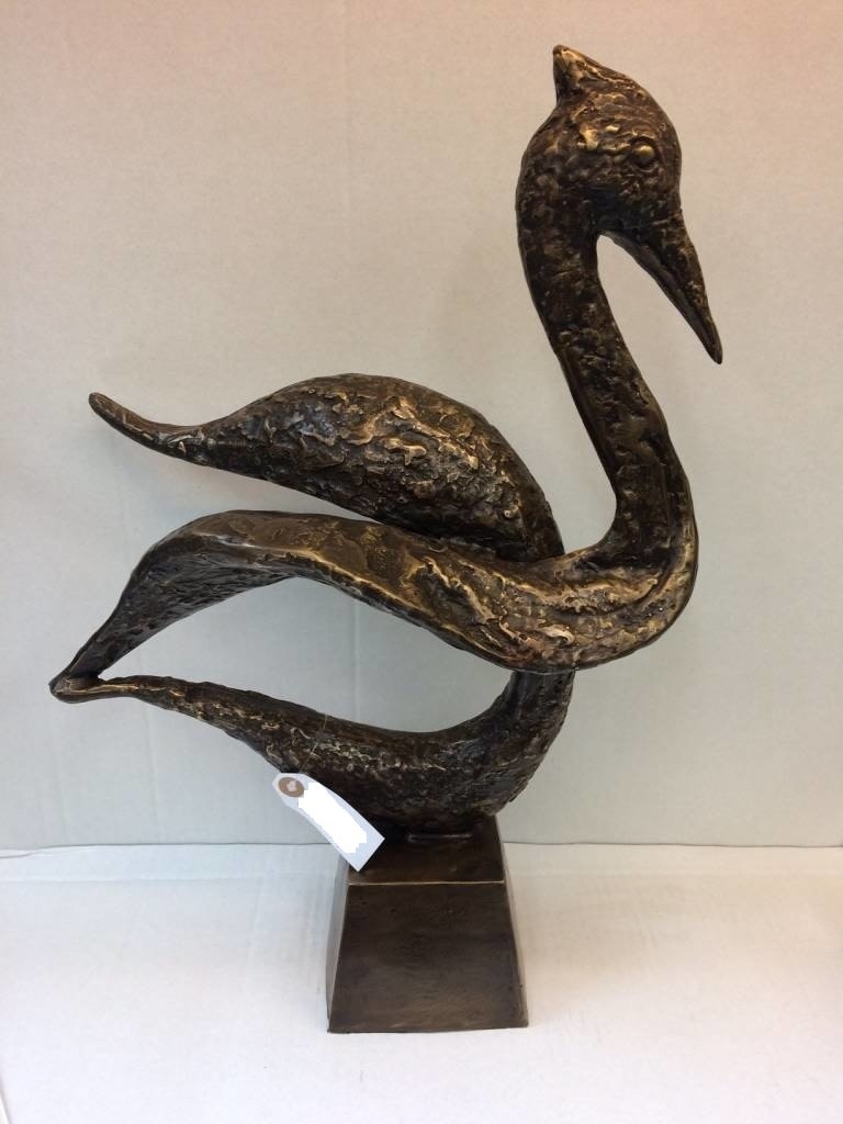 Bronze sculpture Abstract bird | Eliassen