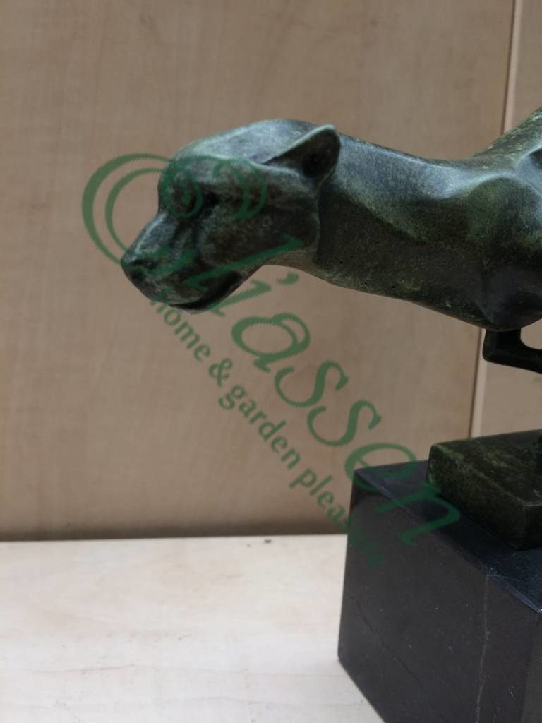 Bronzen beeld Rennende Poema | Eliassen