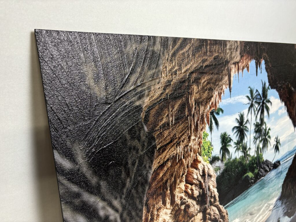 Schilderij Structuur paneel Cave Beach in 4 maten - Eliassen.nl