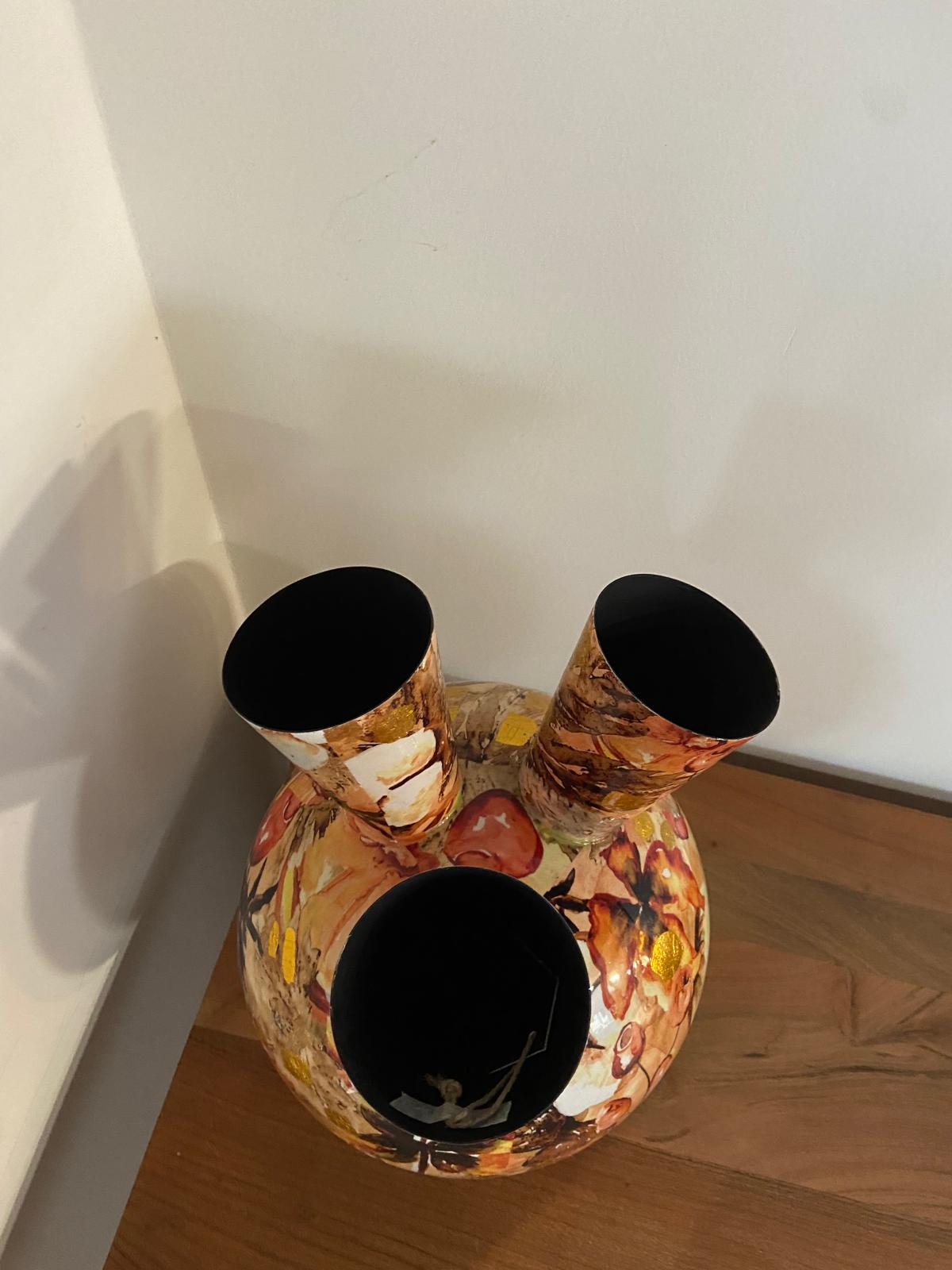 Tulpenvaas metaal Cotton Cream in 2 maten - Eliassen.nl