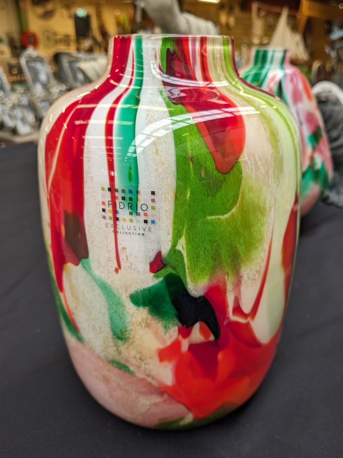 Glasvaas Toronto mix colors 28cm - Eliassen.nl