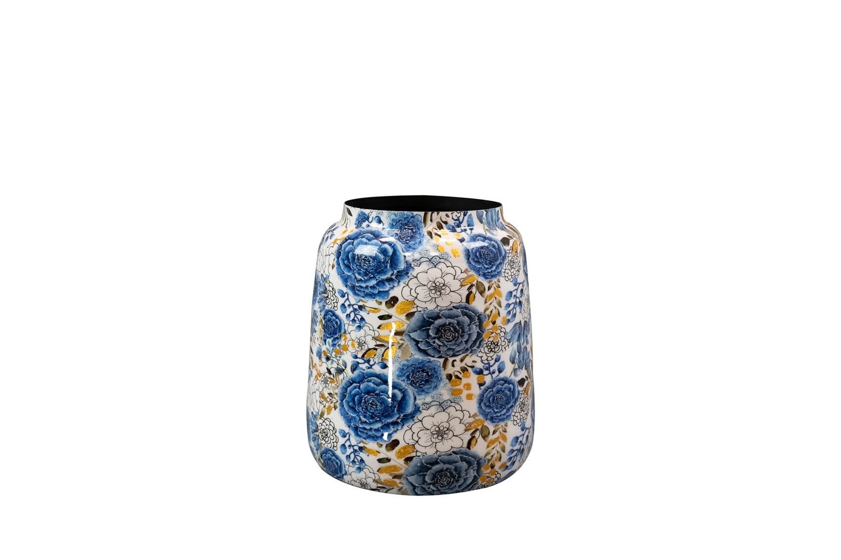 Pot metaal Dutch blauw hoog in 3 maten - Eliassen.nl