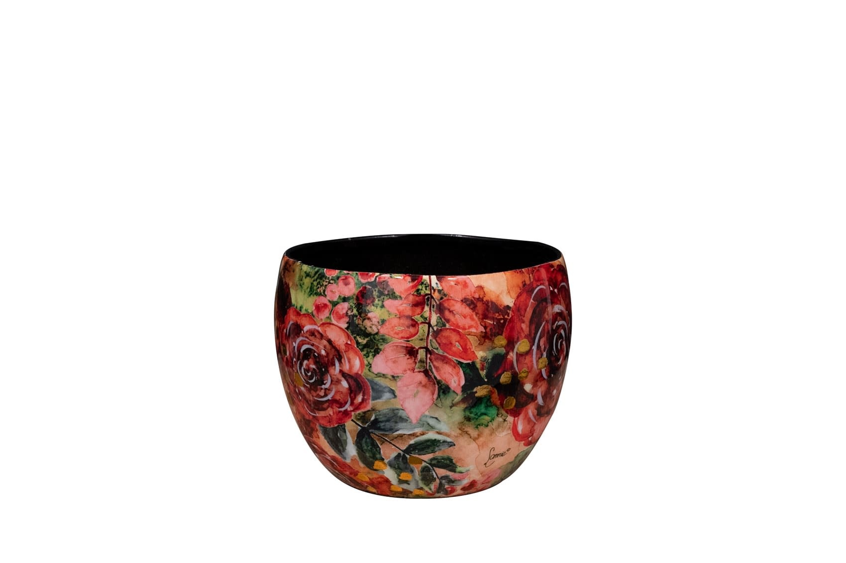 Pot metaal Rose Rouge Egg in 3 maten - Eliassen.nl