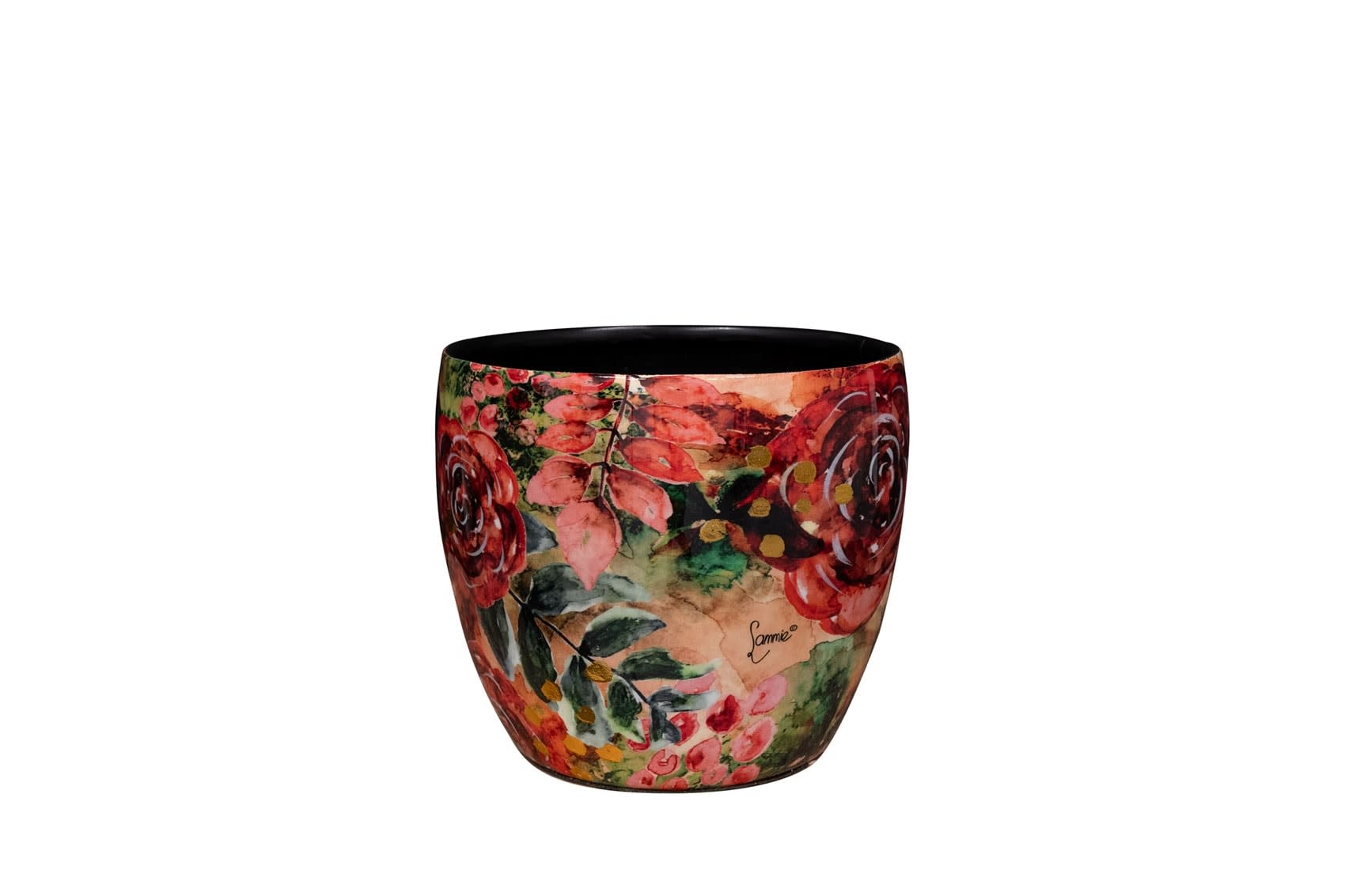 Pot metaal Rose Rouge Egg in 3 maten - Eliassen.nl