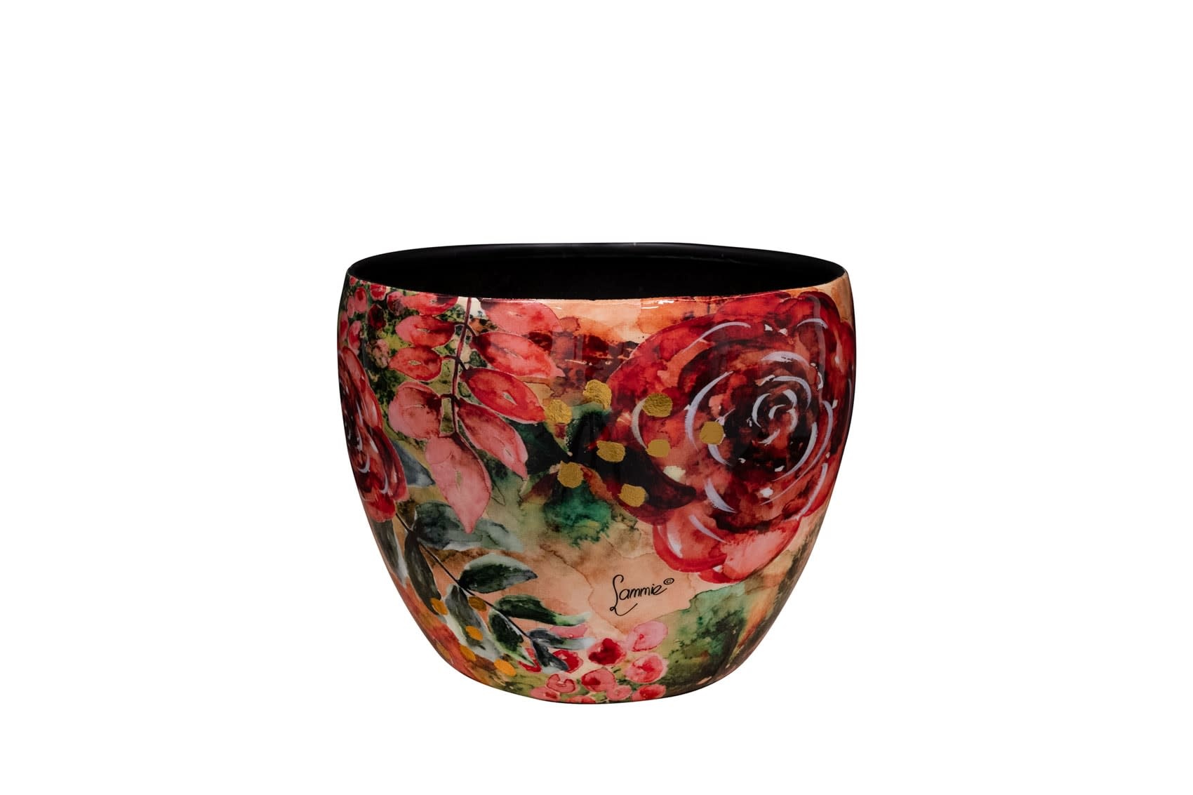 Pot metaal Rose Rouge Egg in 3 maten - Eliassen.nl