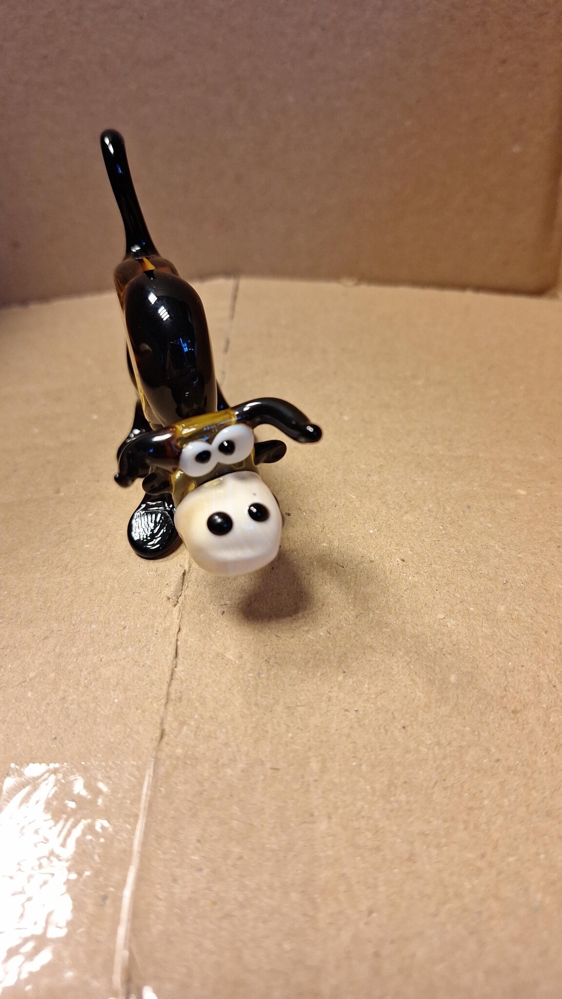 Stier grappig miniglas 9cm - Eliassen.nl