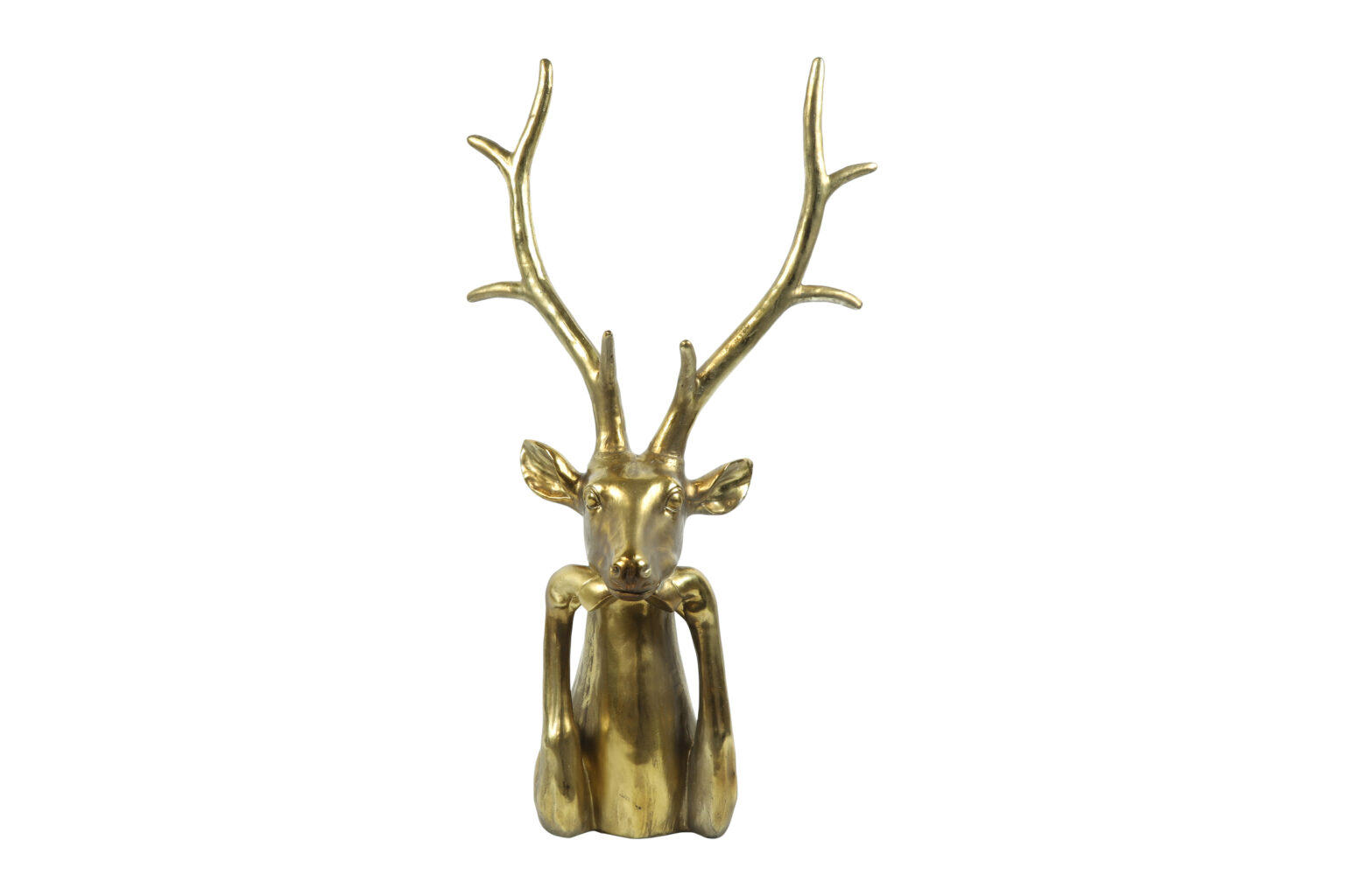 Countryfield Image Countryfield Zen deer bust gold 103cm - Eliassen.nl