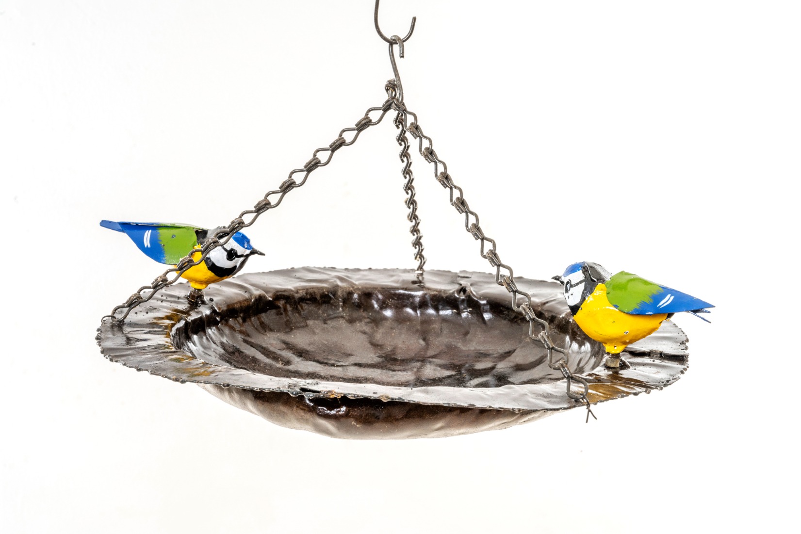 Zimba-arts Vogelfutterschale hängend 2 Kohlmeisen 37cm - Eliassen.nl